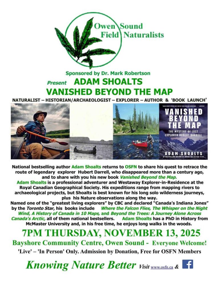 Adam Shoalts:Vanished Beyond the Map – The Mystery of Lost Explorer ...